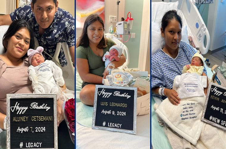 South Florida Baptist Hospital Celebrates Its First and Last Babies ...