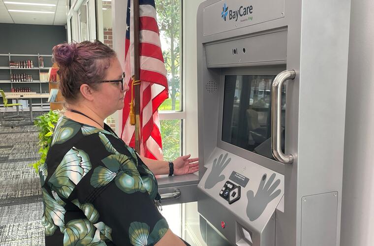 Local Librarian's Health Journey Begins with Higi Machine Discovery